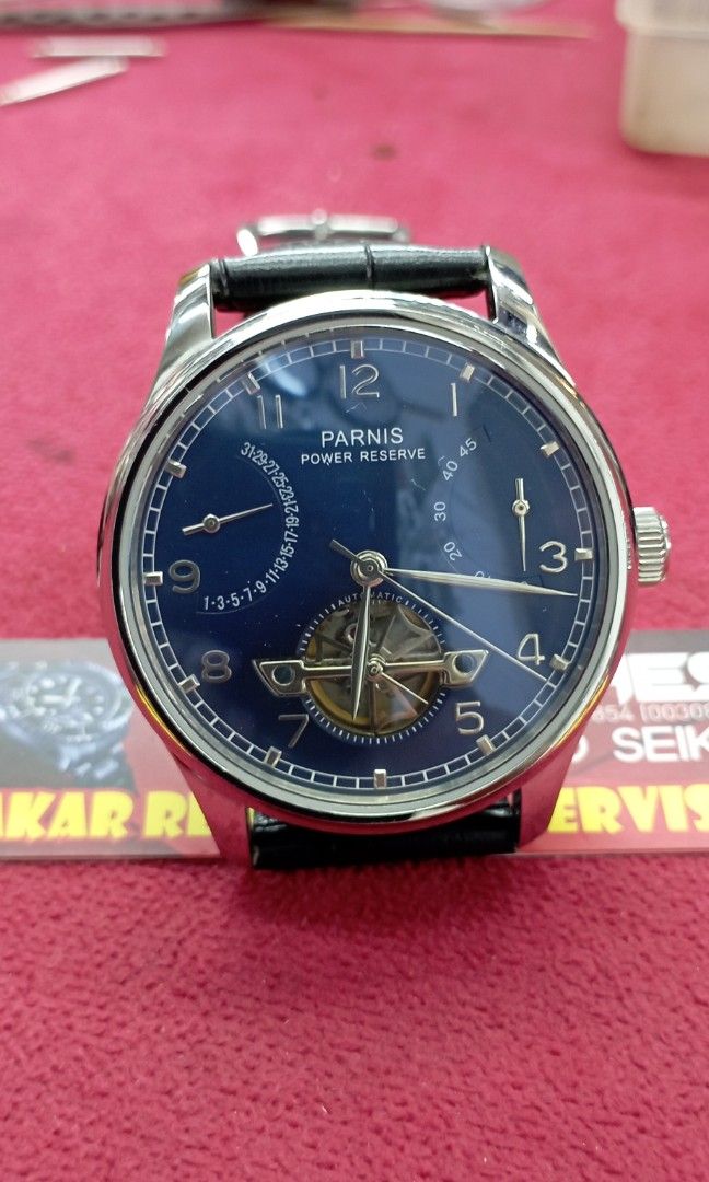 parnis automatic watch, Men's Fashion, Watches & Accessories, Watches ...