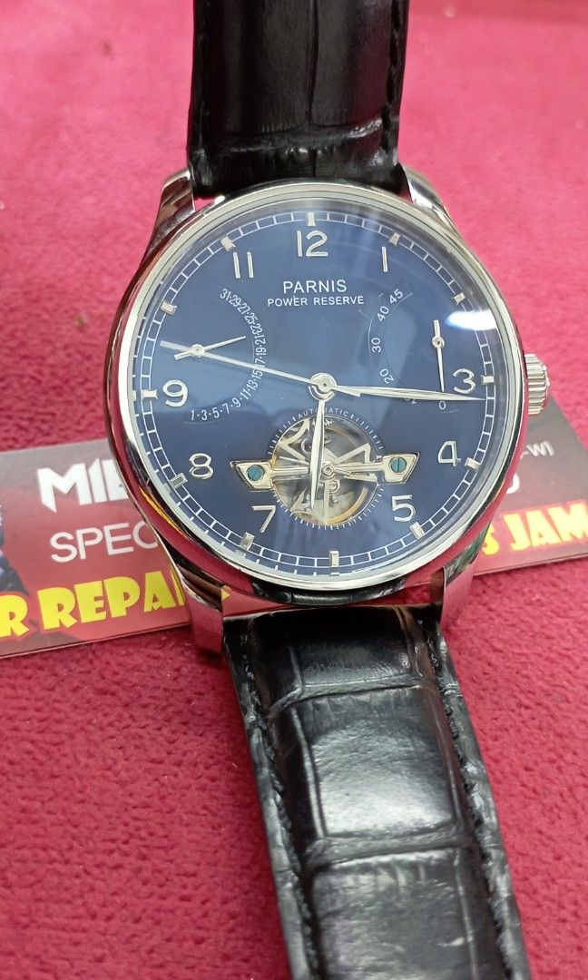 parnis automatic watch, Men's Fashion, Watches & Accessories, Watches ...