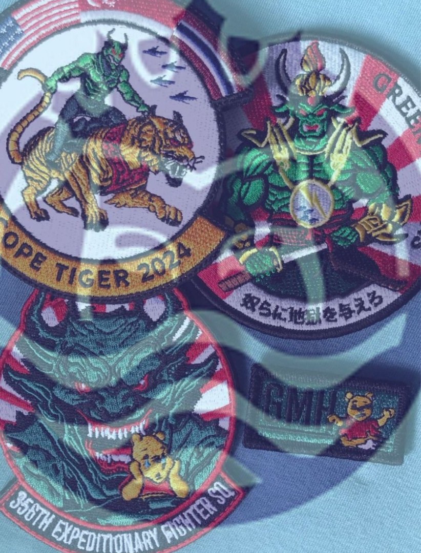 patch - 2024 - 356th expeditionary fighter squadron cope tiger 2024 ...