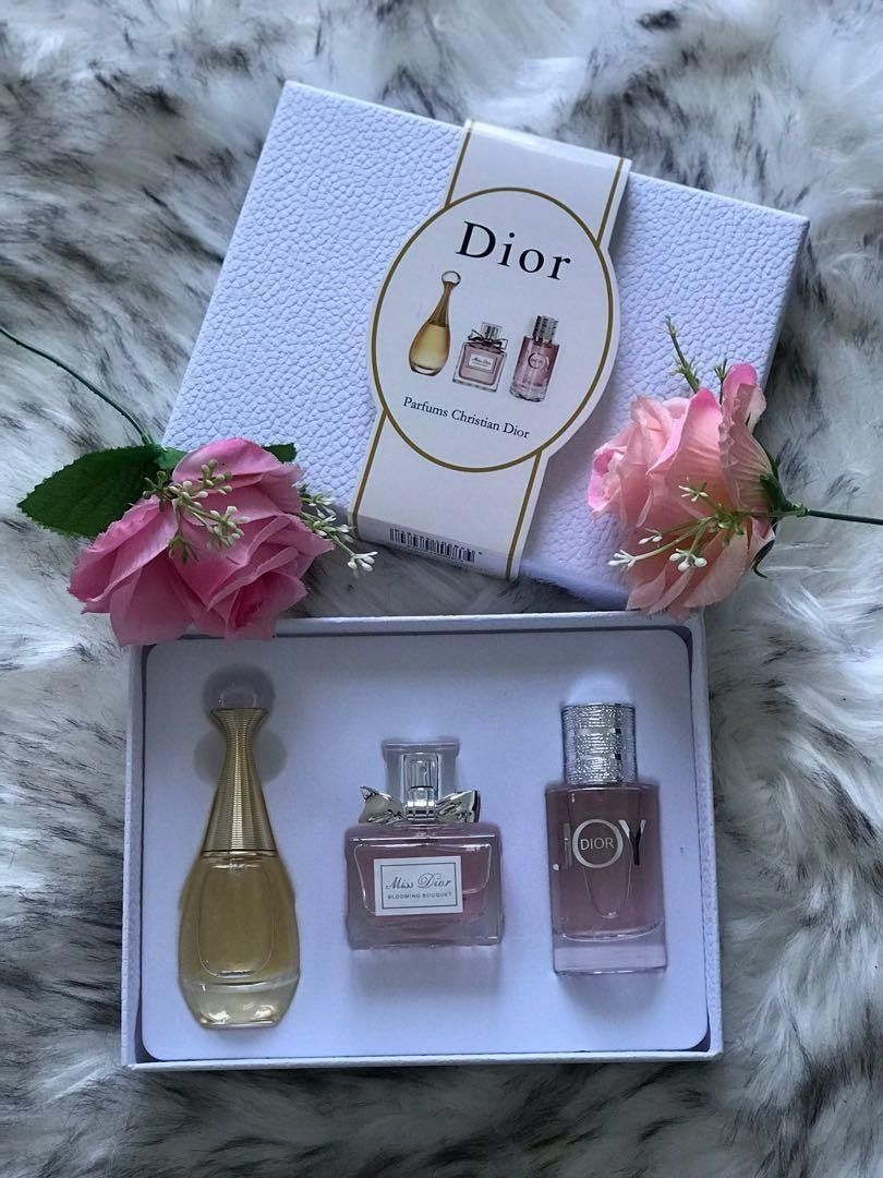 Perfume Dior miniature set 3 in 1 Perfume, Beauty & Personal Care ...
