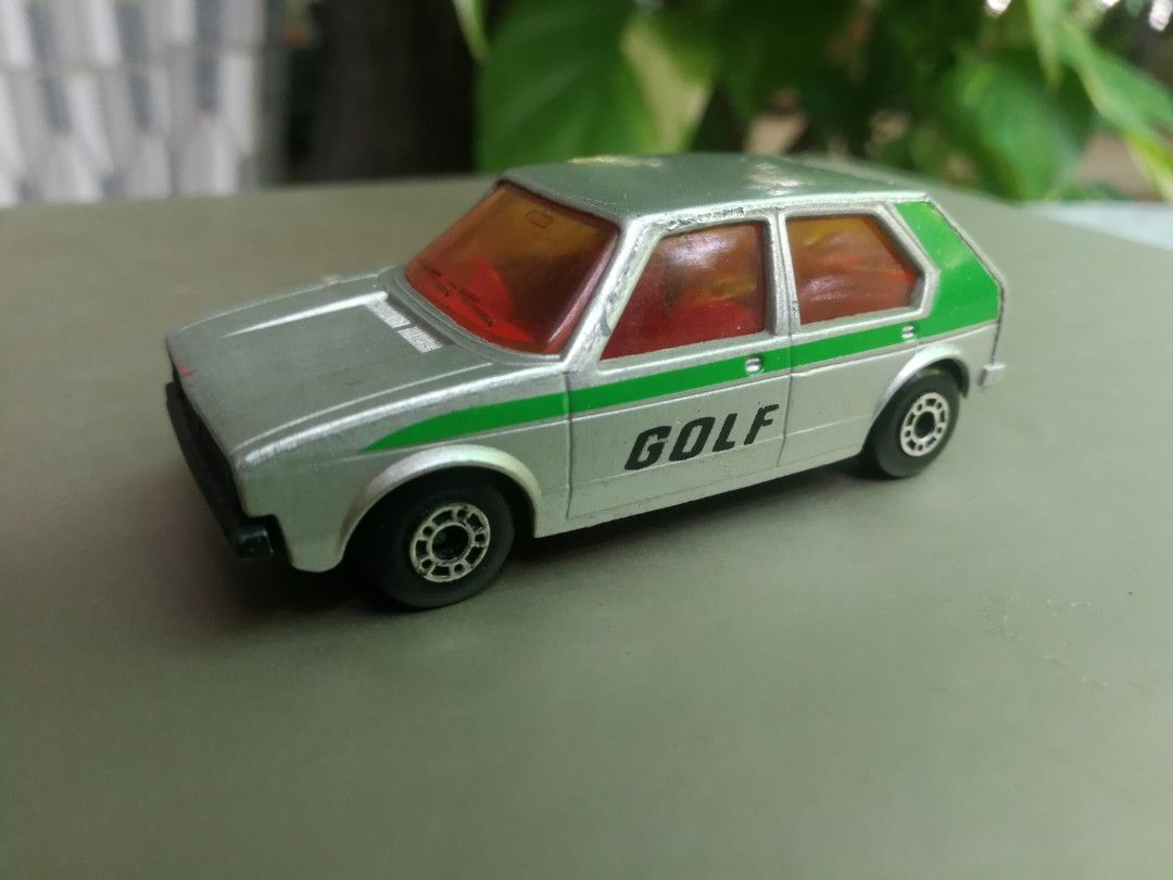 Rare MATCHBOX Superfast VW GOLF Silver 1976 NO 7 LESNEY ENGLAND ...