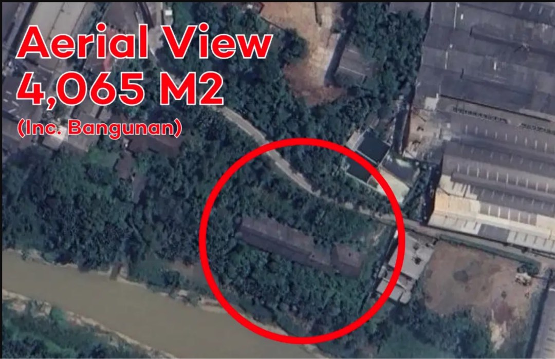 RARE!! Tanah & Bangunan Ex Pabrik Karawang, Properti, Dijual di Carousell