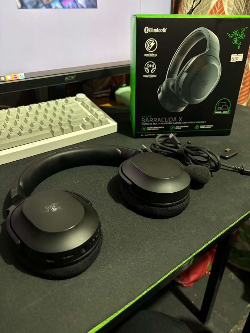 Razer Barracuda X (2022) Wireless Gaming Headset, Audio, Headphones ...