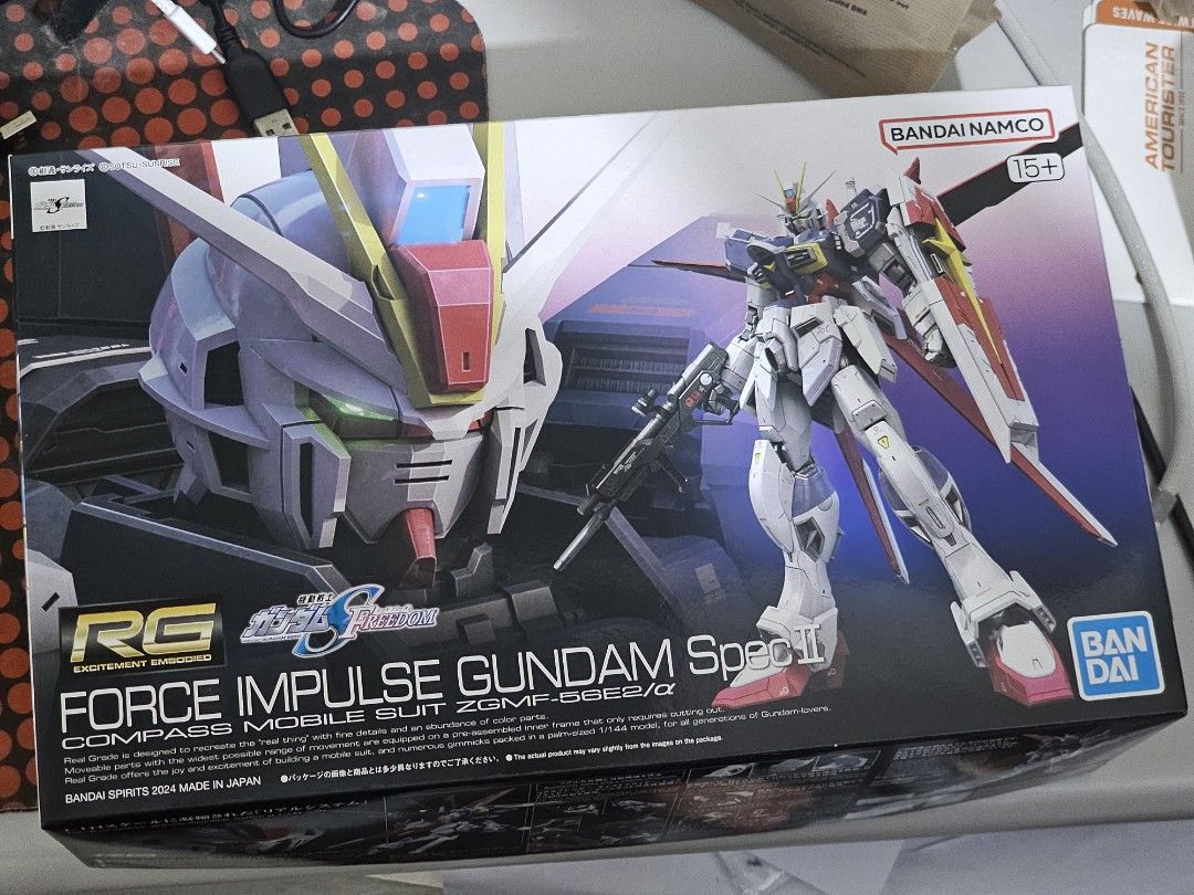 RG Force Impulse Gundam Spec II, Hobbies & Toys, Toys & Games on Carousell