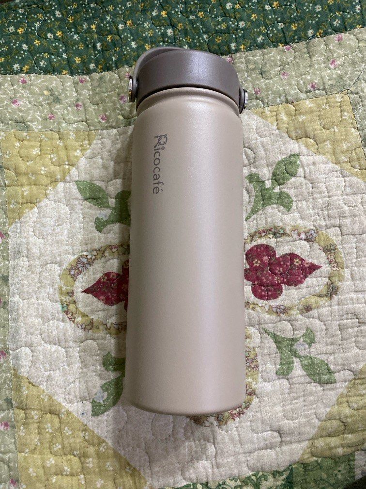 RICOCAFE 陶瓷塗層 真空陶喜杯 550ml, 家具及居家用品, 廚具和餐具, 水杯、水壺在旋轉拍賣