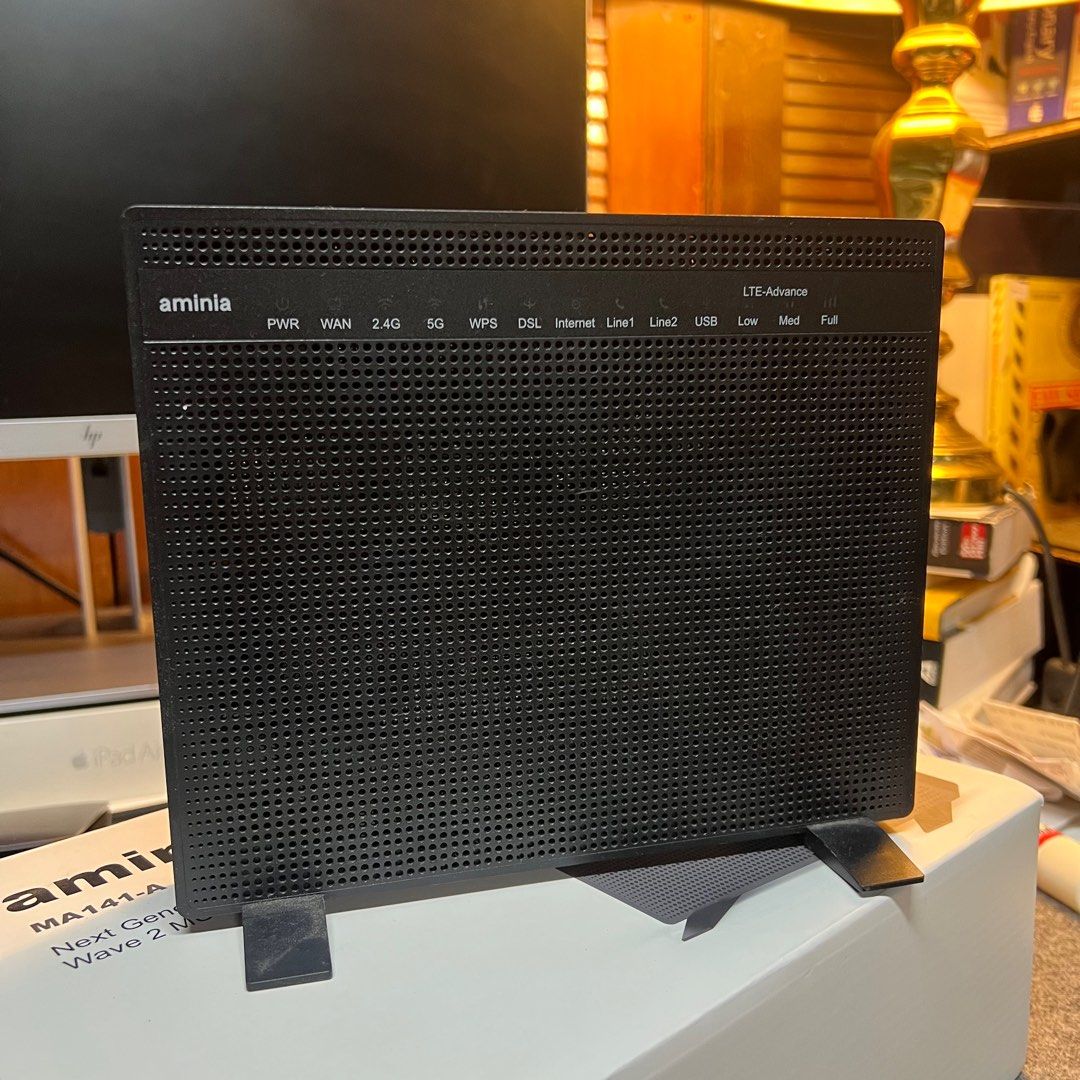 Router Aminia model: MA141-A, Computers & Tech, Parts & Accessories ...