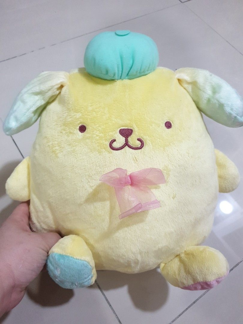 Sanrio Pompompurin plush toy, Hobbies & Toys, Toys & Games on Carousell