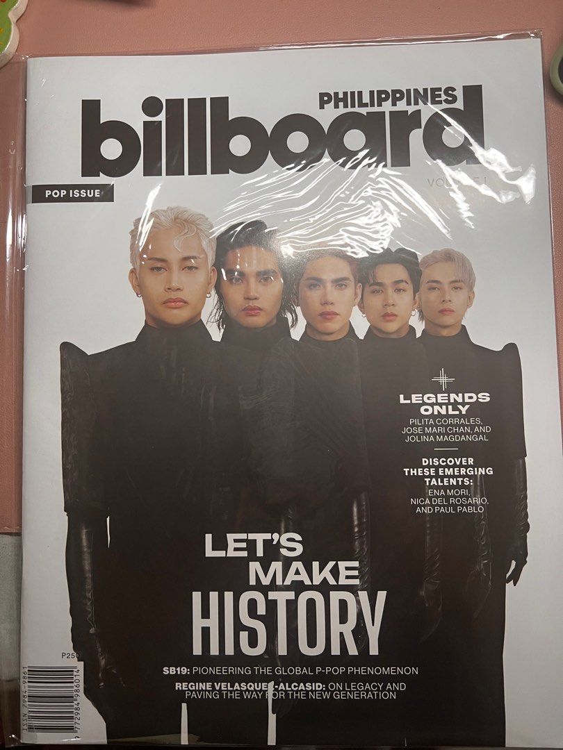 SB19 Billboard Volume 1 Magazine, Hobbies & Toys, Books & Magazines ...