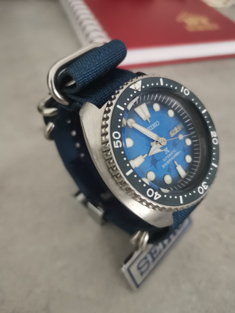 SEIKO TURTLE MANTA RAY MOD, Men's Fashion, Watches & Accessories ...