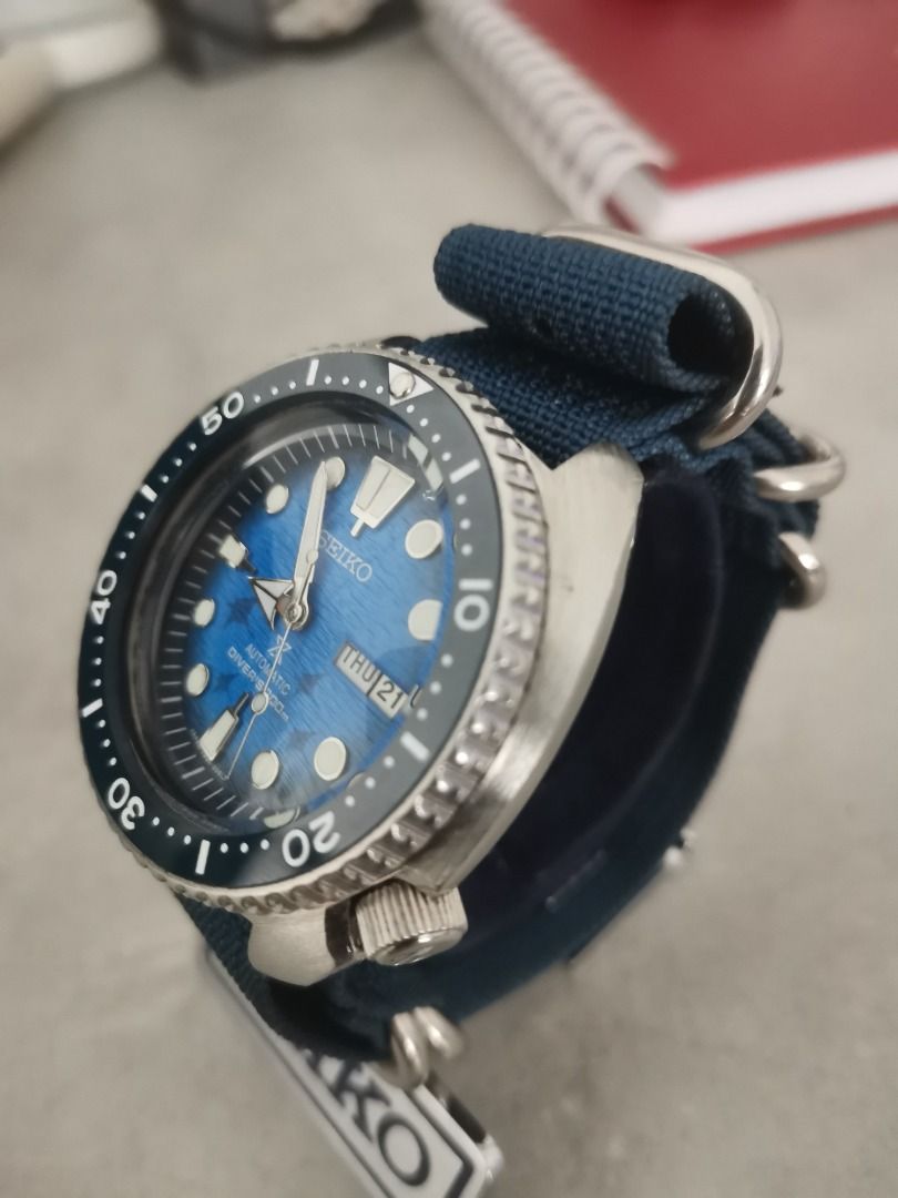 SEIKO TURTLE MANTA RAY MOD, Men's Fashion, Watches & Accessories ...