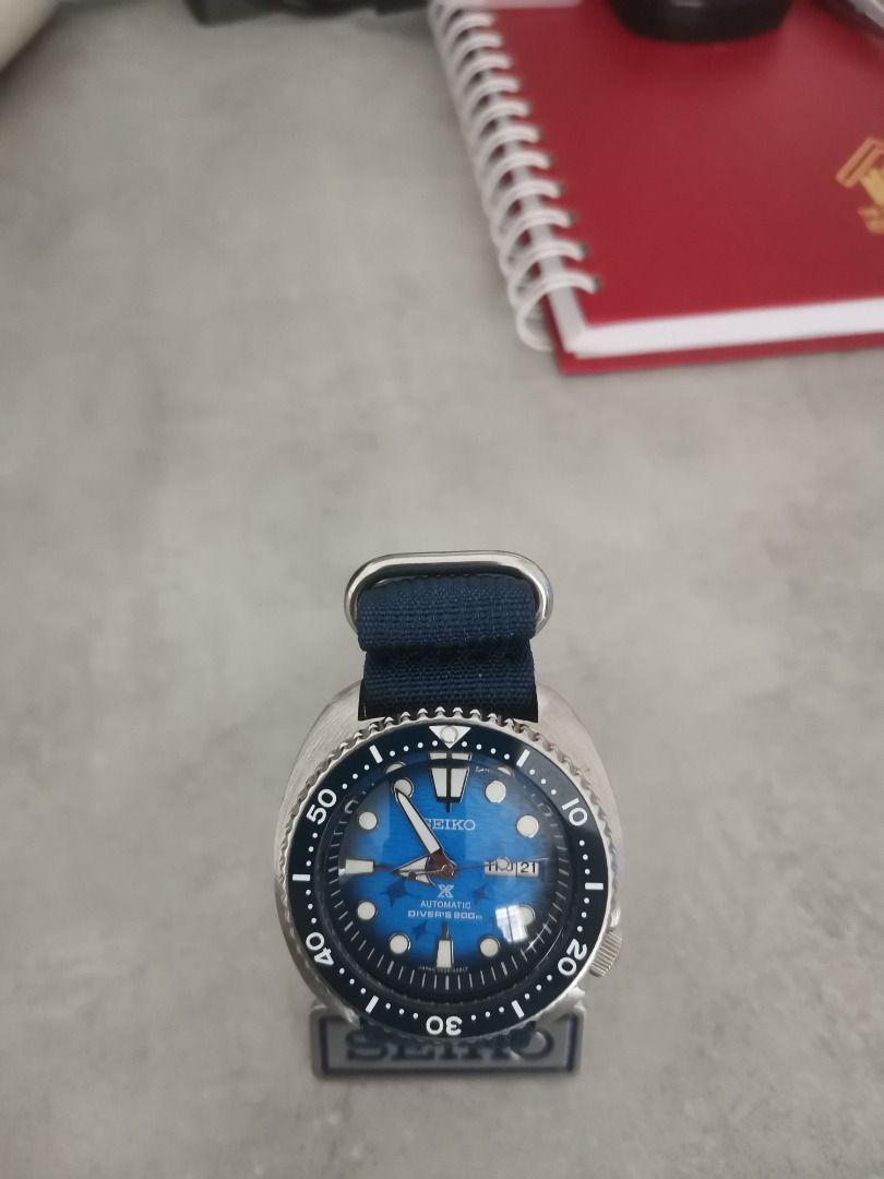 SEIKO TURTLE MANTA RAY MOD, Men's Fashion, Watches & Accessories ...