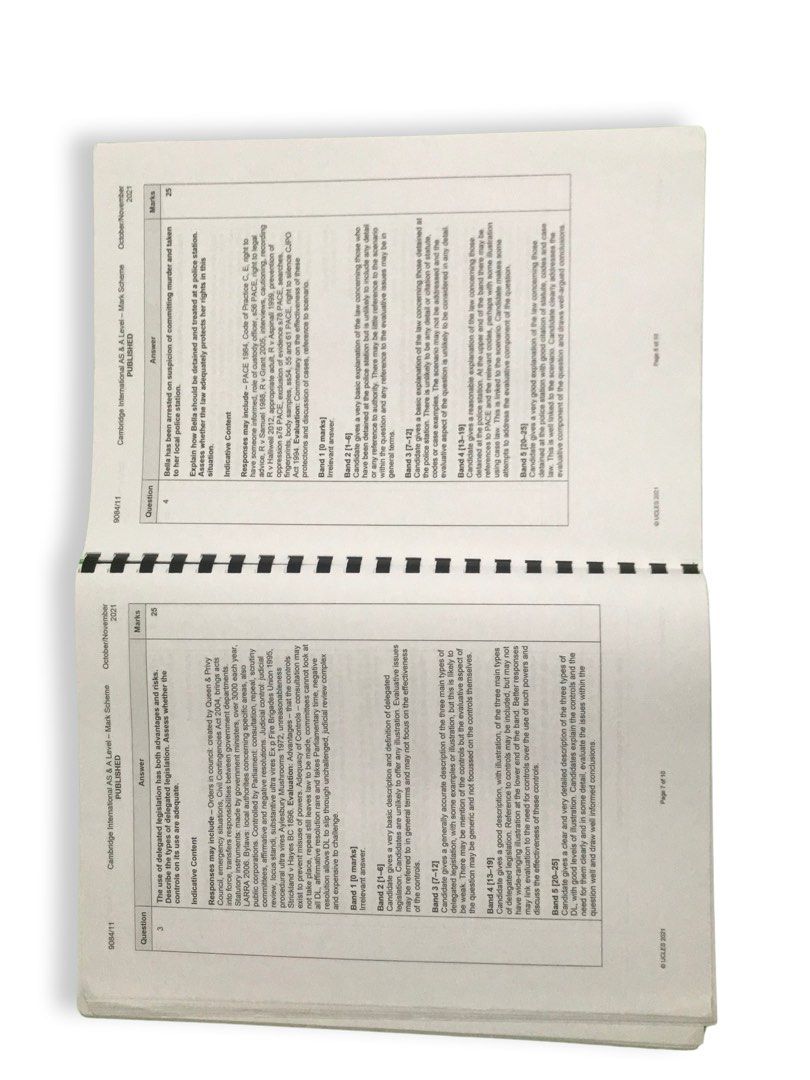 [SET] Law AS-Level Paper 1 & 2 Past Year Question Paper, Hobbies & Toys ...