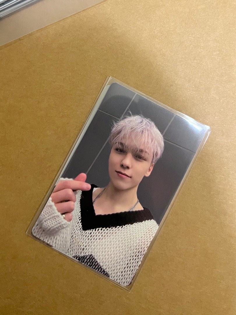 Seventeen Vernon FML M2U Record Lucky Draw PC, Hobbies & Toys ...