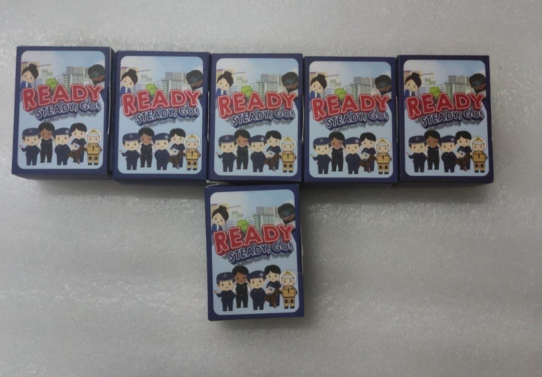 SG Ready Steady Go!, Playing Cards Game Home Team Fun Entertainment ...