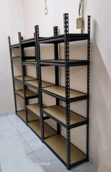 Shelves ra ra rack rak besi 5 tingkat, Furniture & Home Living ...