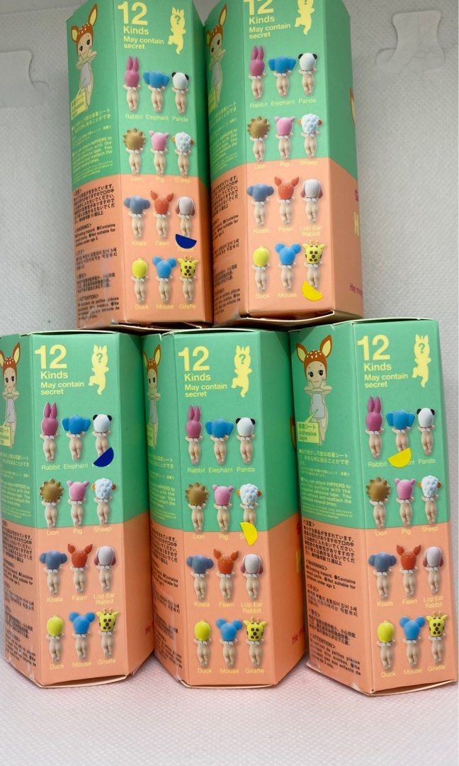 100%全新（拆盒未拆內袋）Sonny Angel Hippers 系列, 興趣及遊戲, 玩具 & 遊戲類 - Carousell