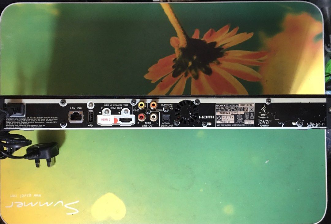 SONY BDP-S790 3D Blu-ray DVD Player (WiFi 2.4G)(RIP SACD)(4K升頻)藍光影碟播放機 ...