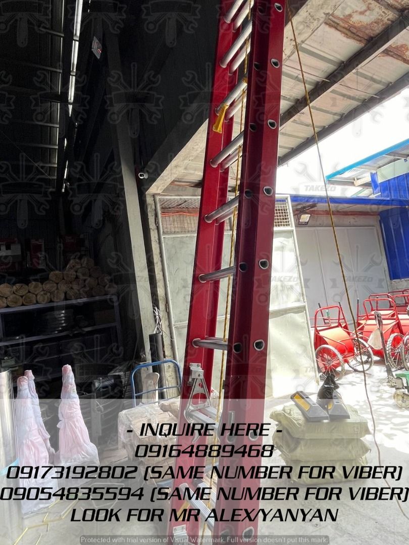 SPENCER EXTENSION LADDER, Commercial & Industrial, Construction ...