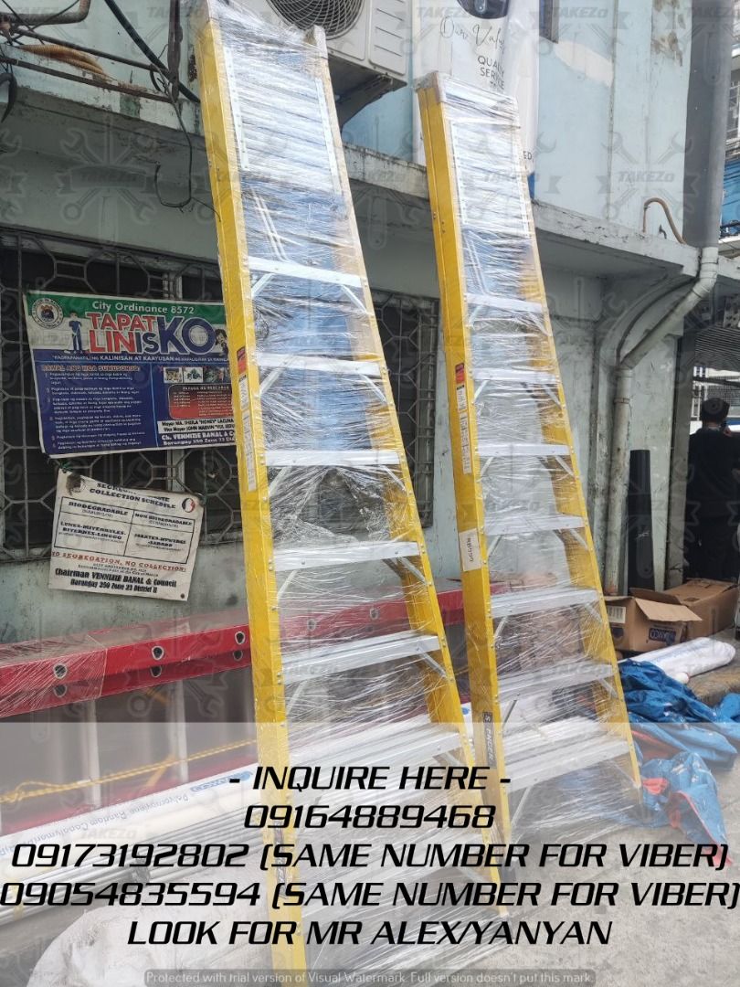 SPENCER PLATFORM LADDER, Commercial & Industrial, Construction ...