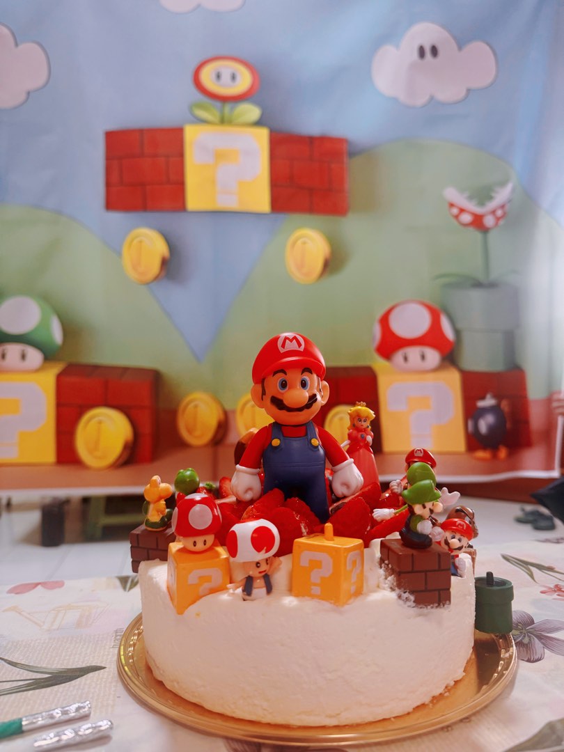 Super Mario Photography or Party Backdrop! NEW!, Hobbies & Toys ...