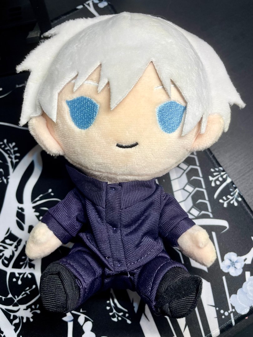 Taito JJK Jujutsu Kaisen Gojo Satoru Small Taito Plush, Hobbies & Toys ...