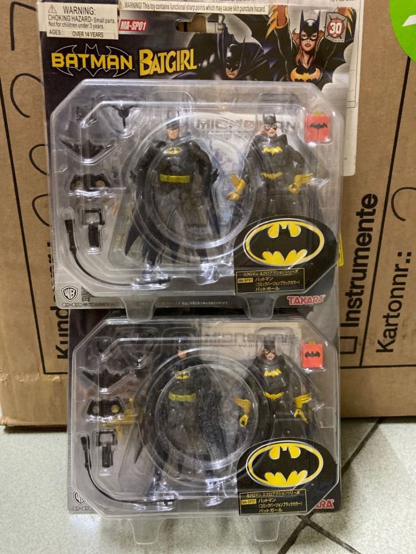 Takara MA-SP01 Microman Batman and Batgirl, Hobbies & Toys, Toys ...