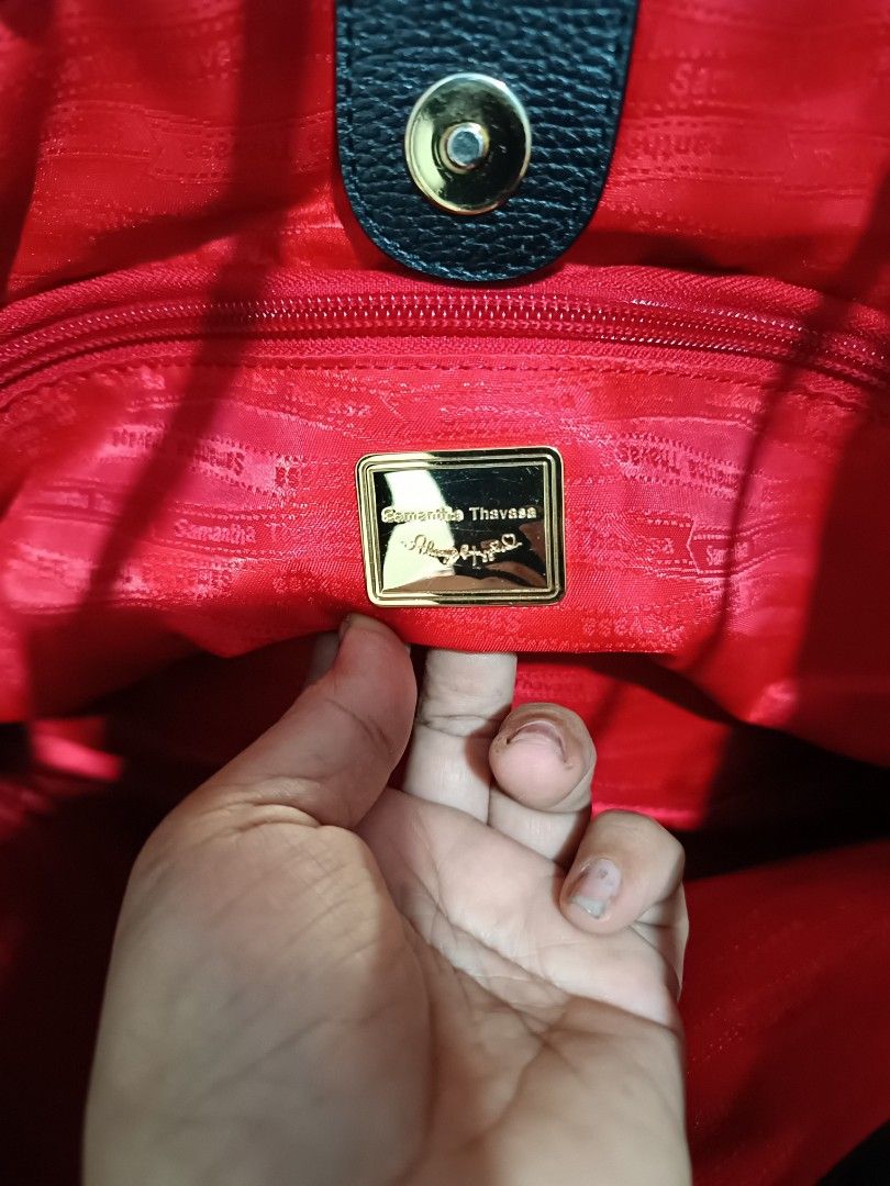 Tas Samantha Thavasa second, Fesyen Wanita, Tas & Dompet di Carousell