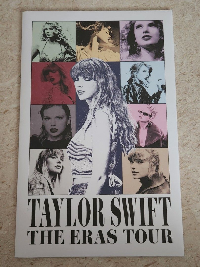Taylor Swift: The Eras Tour Poster Set, Hobbies & Toys, Memorabilia ...