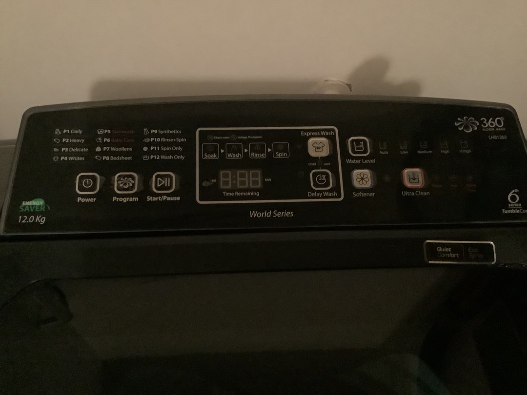 Top-Load Washing Machine 12kg | Whirlpool Bloomwash 360 | Delicate ...