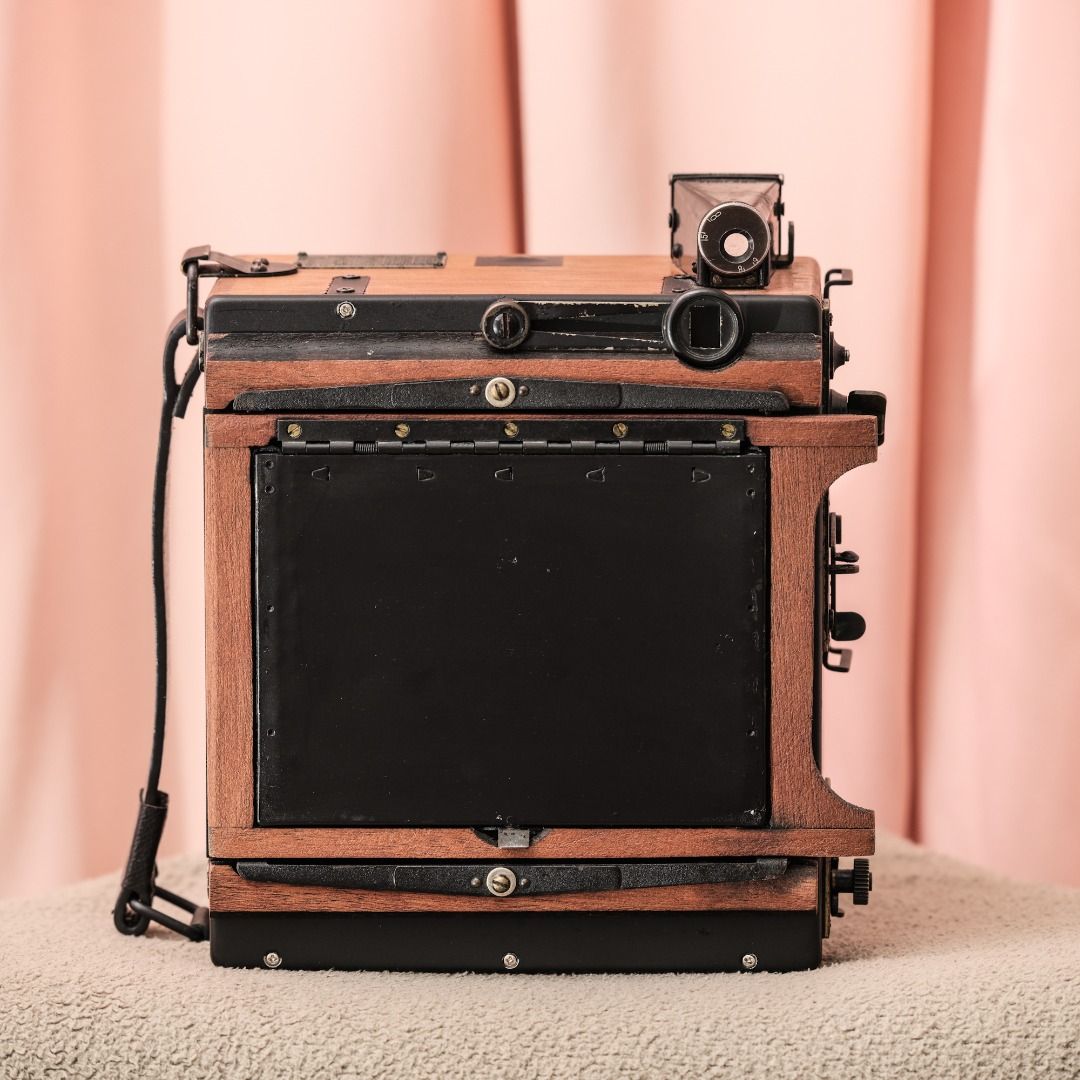 Vintage Graflex 4x5 Speed Graphic with Kodak Supermatic 127mm f4.7 lens ...