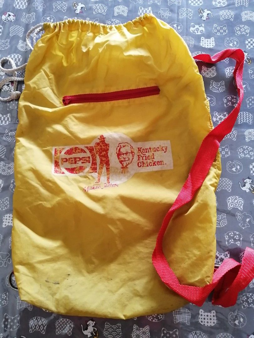 Vintage KFC Michael Jackson Bag, Hobbies & Toys, Collectibles ...