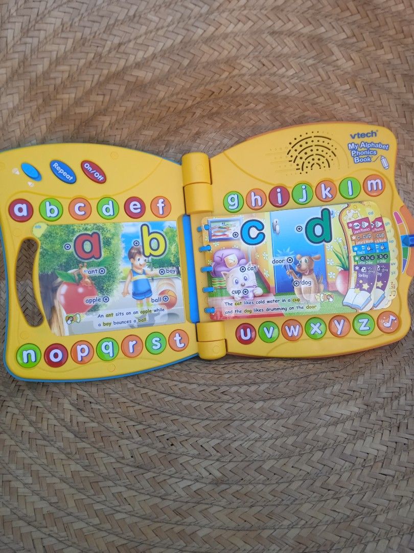 Vtech Alphabet Phonics Book, Hobbies & Toys, Toys & Games on Carousell