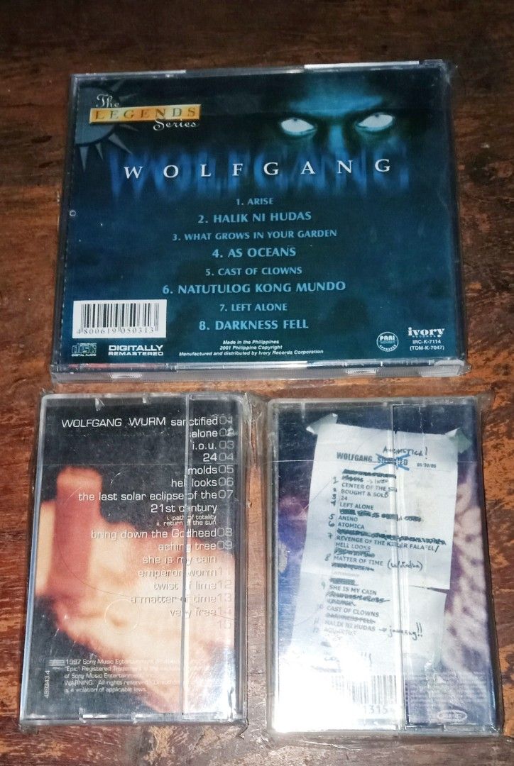 WOLFGANG ALBUM, Hobbies & Toys, Music & Media, CDs & DVDs on Carousell