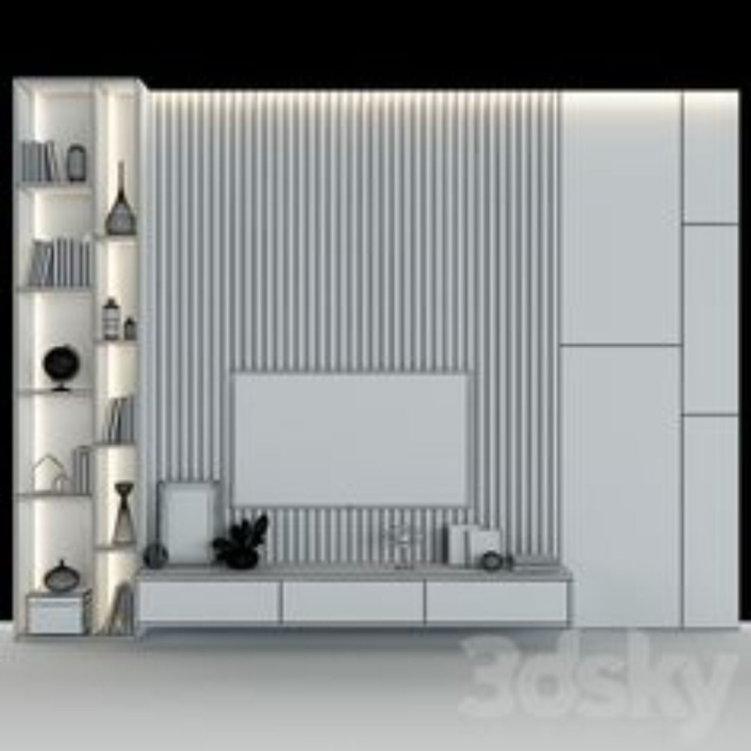 WPC WALL PANEL AND PVC MARBLE FOR TV CABINET WITH BEST THICKNESS ...