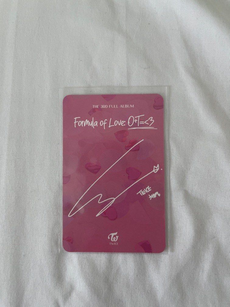 WTS TWICE CHAEYOUNG FOL, Hobbies & Toys, Collectibles & Memorabilia, K-Wave on Carousell