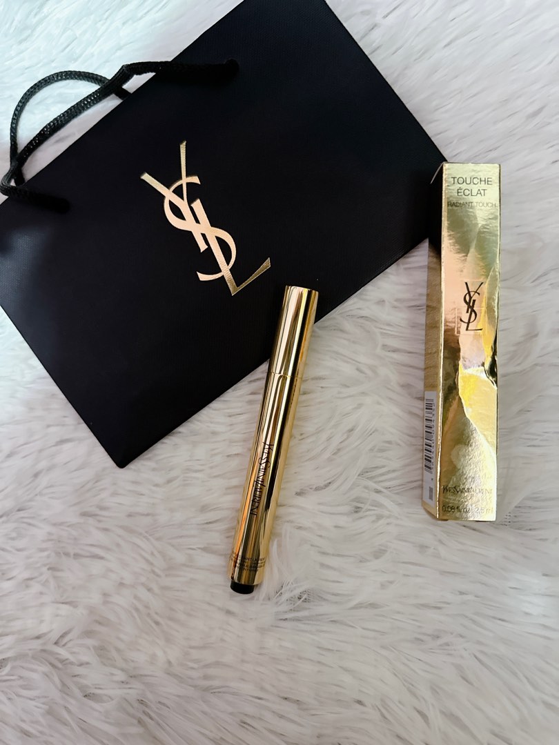 YSL超模聚焦明采筆 02, 香水、美妝、保養, 臉部彩妝、保養與清潔, 化妝品在旋轉拍賣
