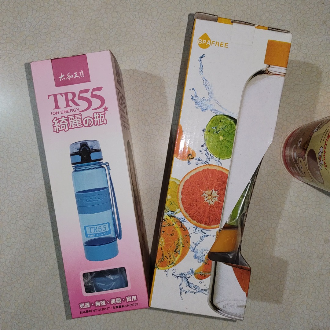 全新～Zing Anything-檸檬杯活力瓶, 家具及居家用品, 廚具和餐具, 水杯、水壺在旋轉拍賣