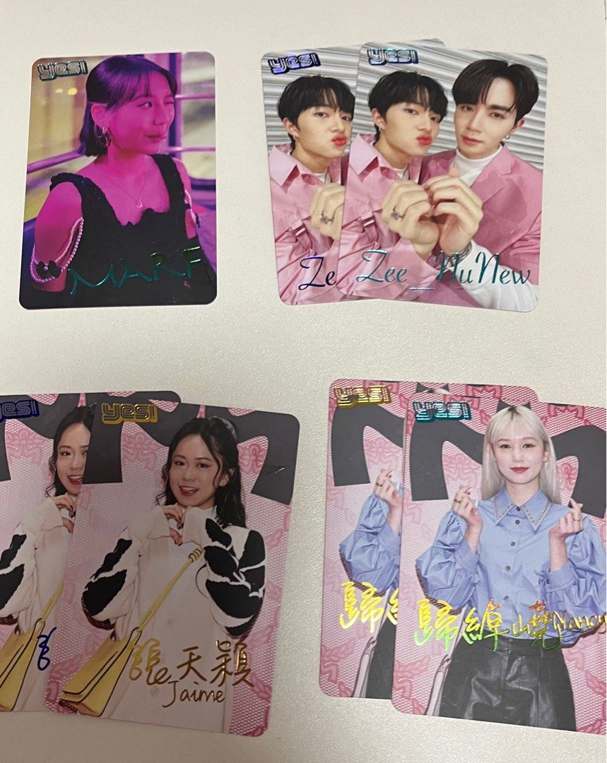102期yes card 夜光卡 閃卡 燙卡 香港明星｜ViuTV｜TVB｜Edan｜Collar｜MC張天賦｜C All Star｜中年好聲音2, 興趣及遊戲, 收藏品及紀念品, 韓流 ...