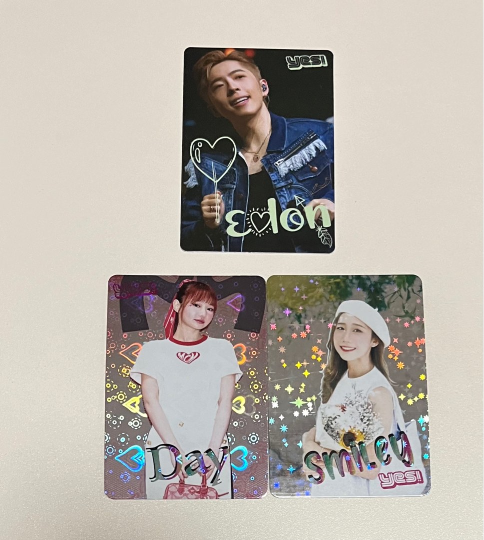 102期yes card 夜光卡 閃卡 燙卡 香港明星｜ViuTV｜TVB｜Edan｜Collar｜MC張天賦｜C All Star｜中年好聲音2, 興趣及遊戲, 收藏品及紀念品, 韓流 ...