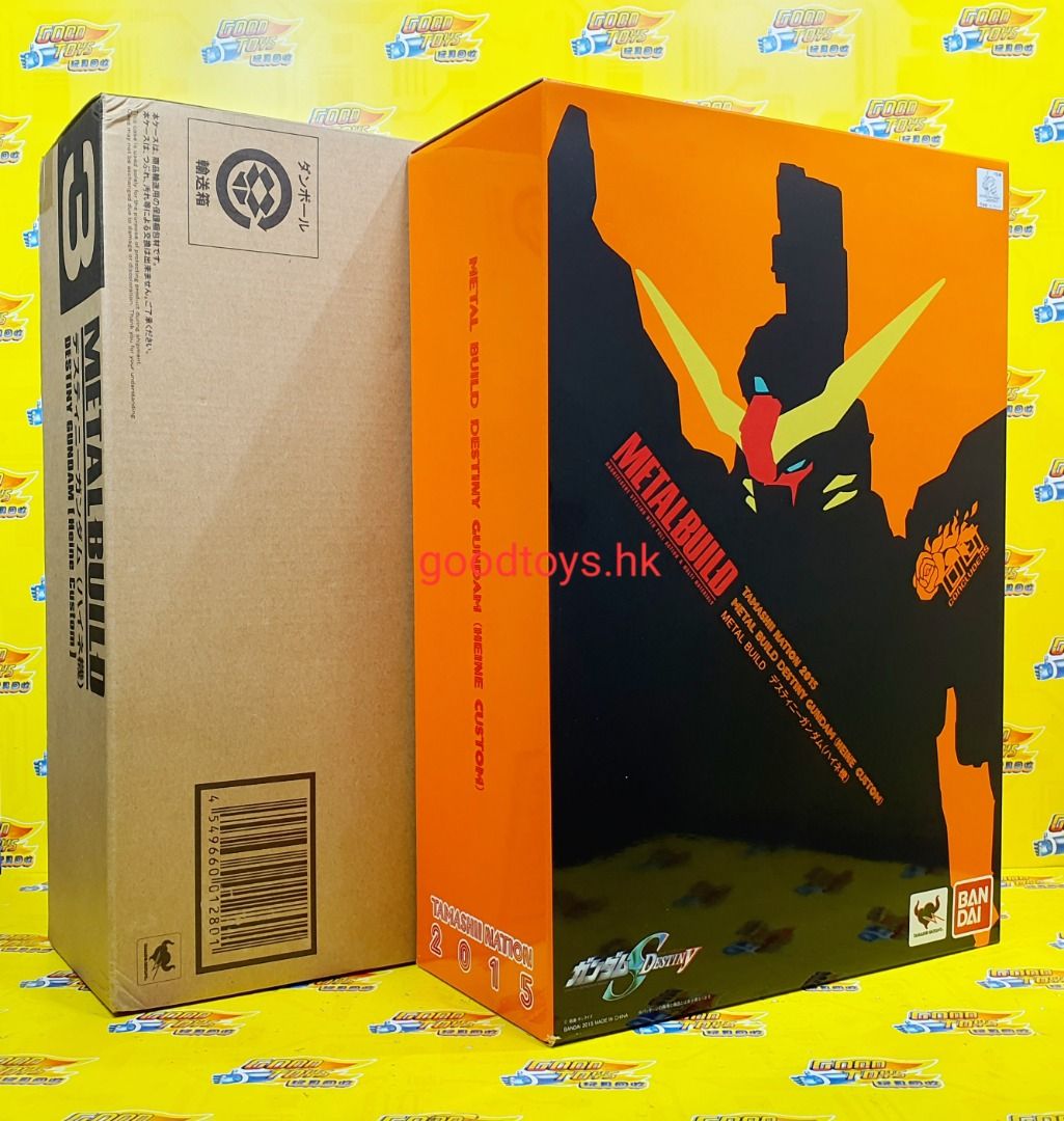 全新未開封 BANDAI 有啡盒 2015魂展會場限定 高達 SEED 超合金 METAL BUILD DESTINY GUNDAM ...