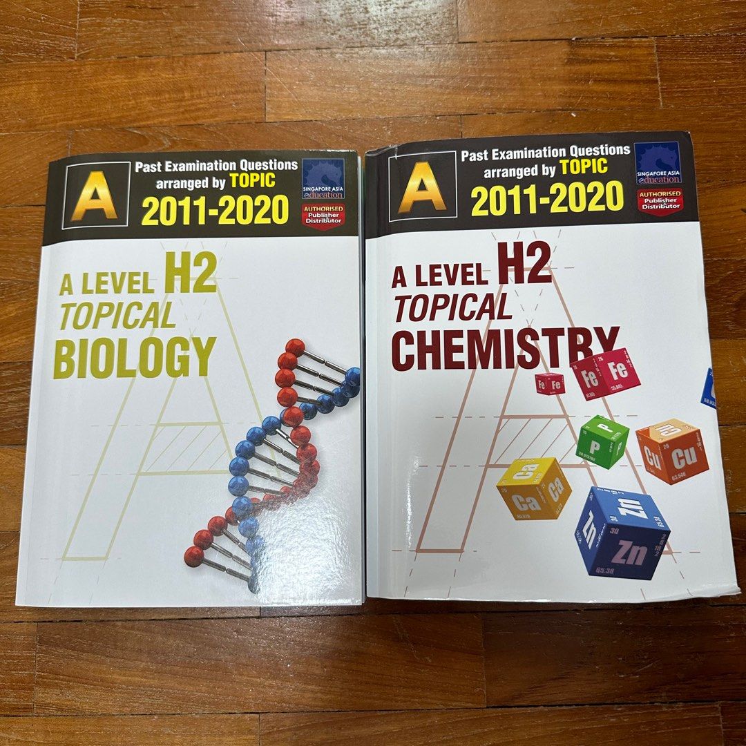 A level topical tys H2 biology chemistry 2011-2020, Hobbies & Toys ...
