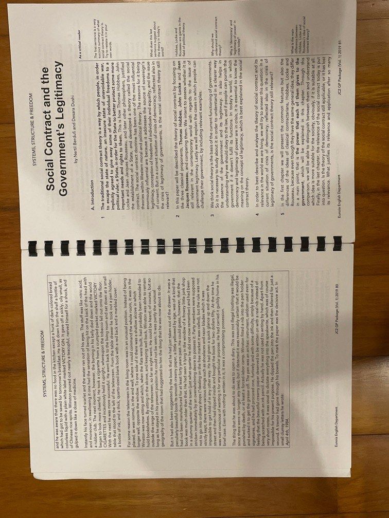 A LEVELS H1 GP notes from EJC , Hobbies & Toys, Books & Magazines ...