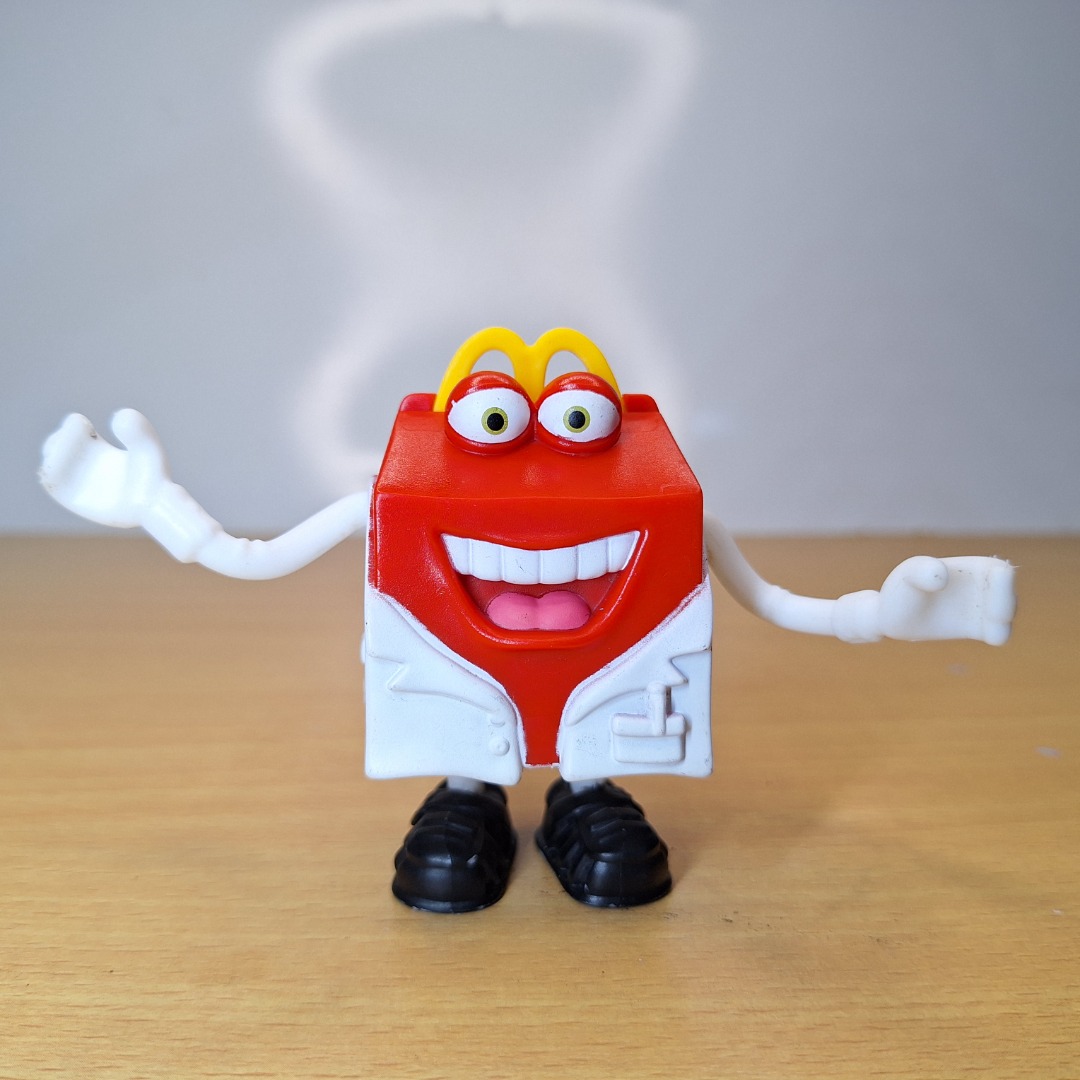 Action Figure Maskot Box Fun Character - Doctor MCD, Happy Meal, Toys ...