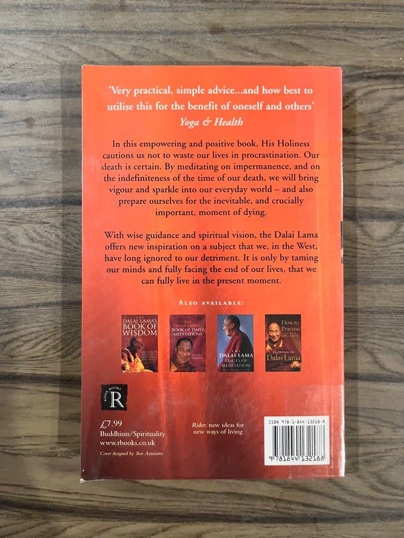 Advice on Dying - Dalai Lama, Hobbies & Toys, Books & Magazines ...