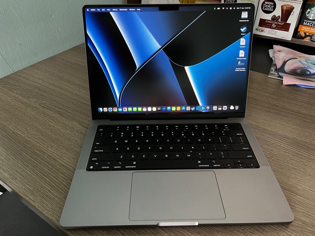 Apple Macbook Pro 14 - M1 Pro - Space Grey - AppleCare+, Computers & Tech, Laptops & Notebooks ...