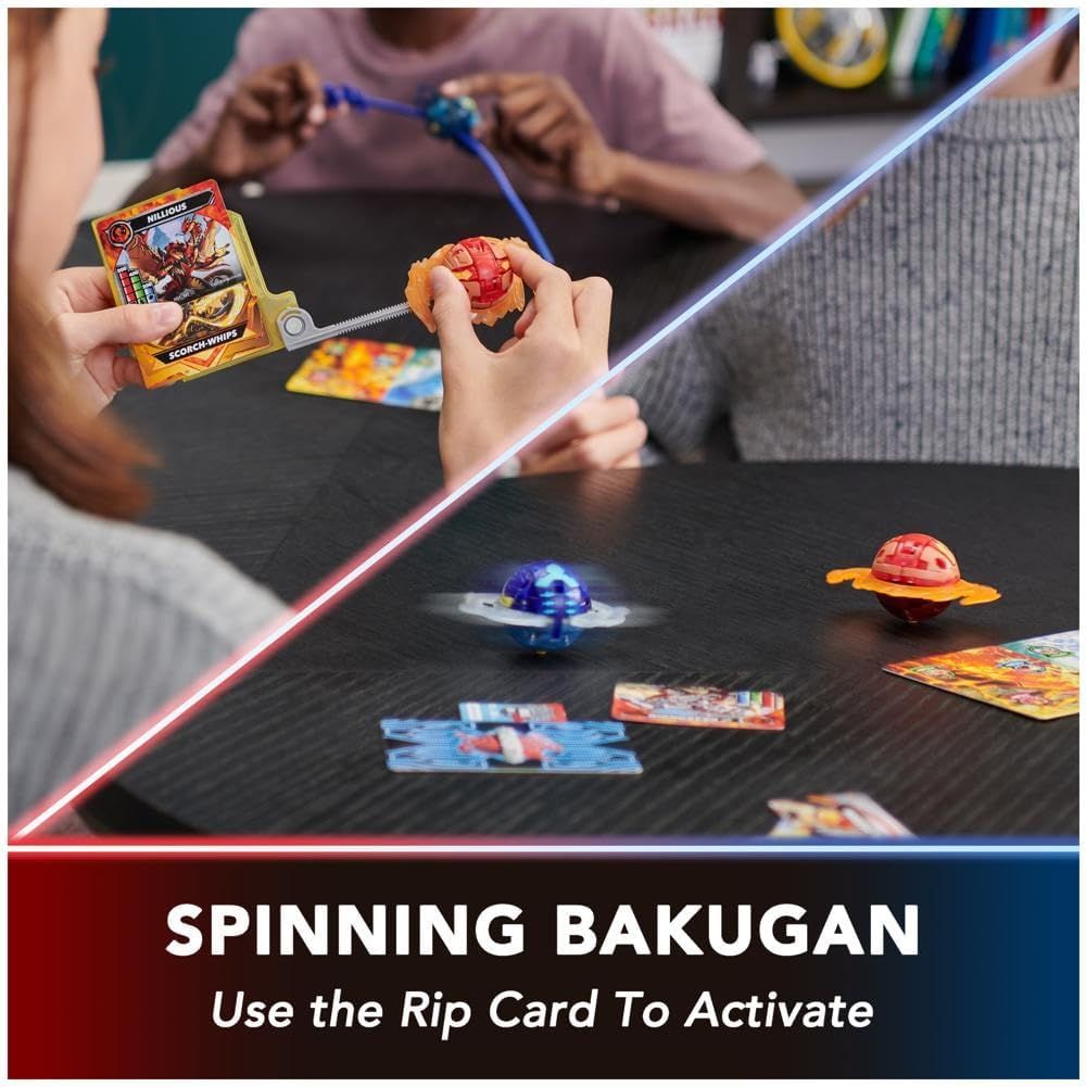 Bakugan Ultimate 6-Pack, Special Attack Dragonoids, Nillious, Mantid ...
