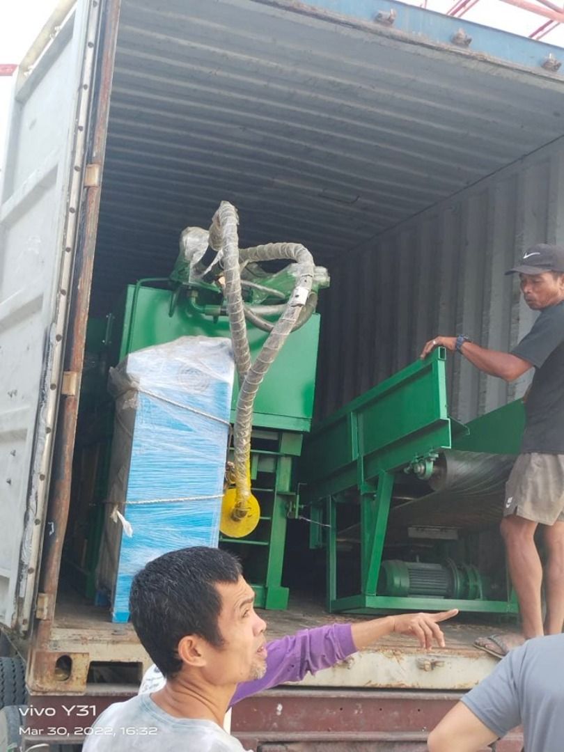 Baler Machine SET horizontal with conveyor 60tons, Commercial ...