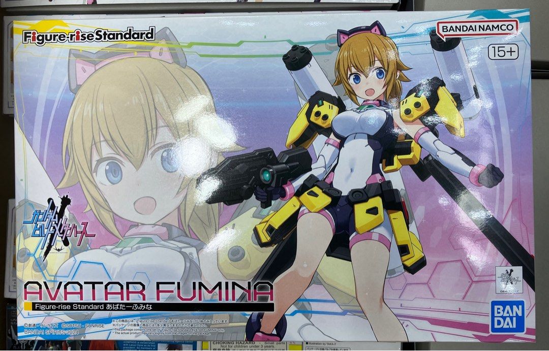 Bandai 全新高達模型 figure rise 虛擬化身文奈, 興趣及遊戲, 玩具 & 遊戲類 - Carousell