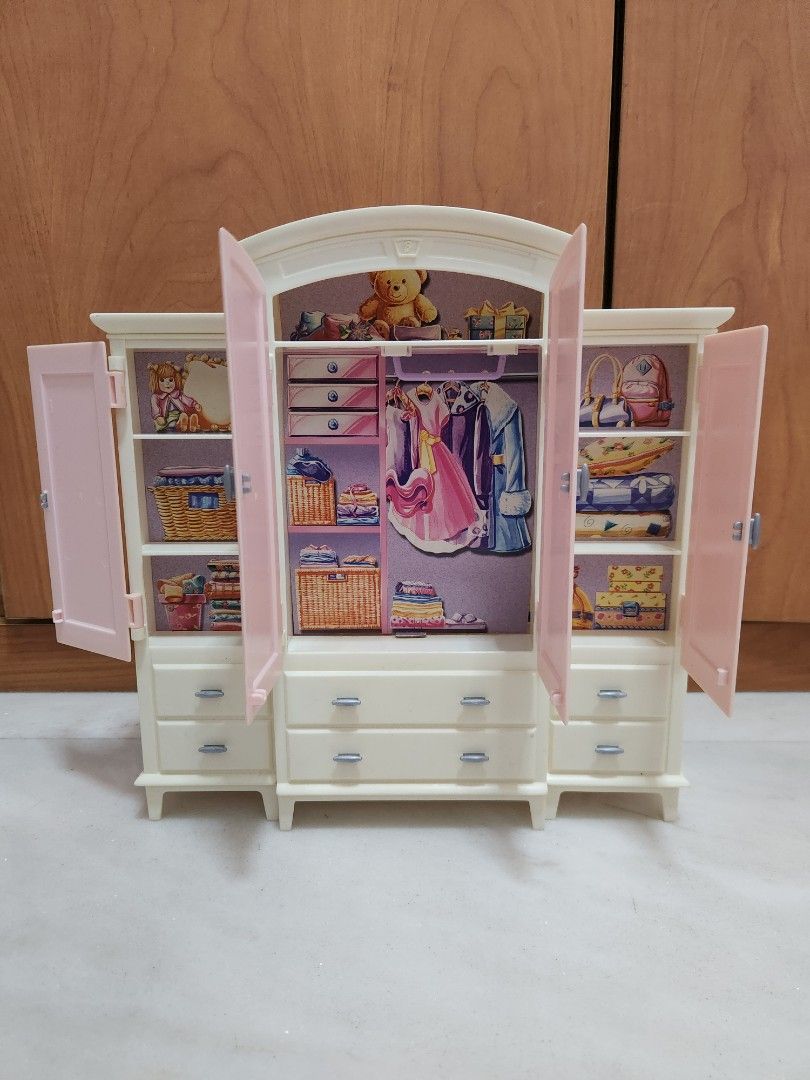 Barbie Doll Wardrobe Set, Hobbies & Toys, Toys & Games on Carousell