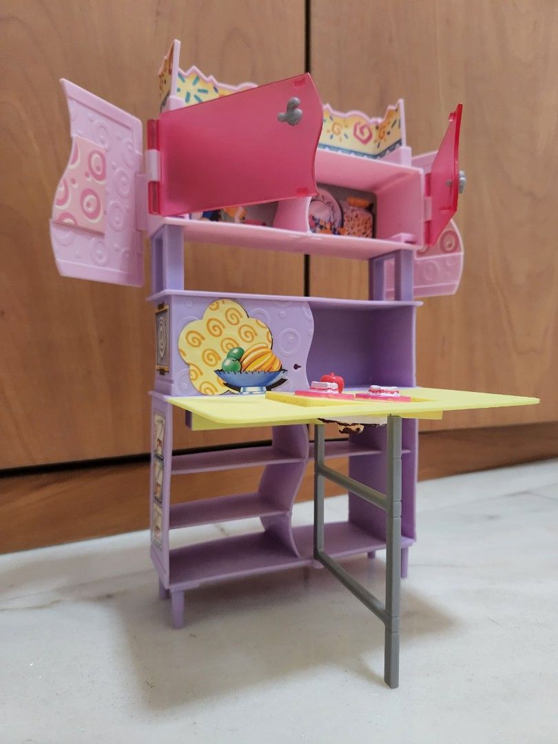 Barbie Kitchen Table Set, Hobbies & Toys, Toys & Games on Carousell